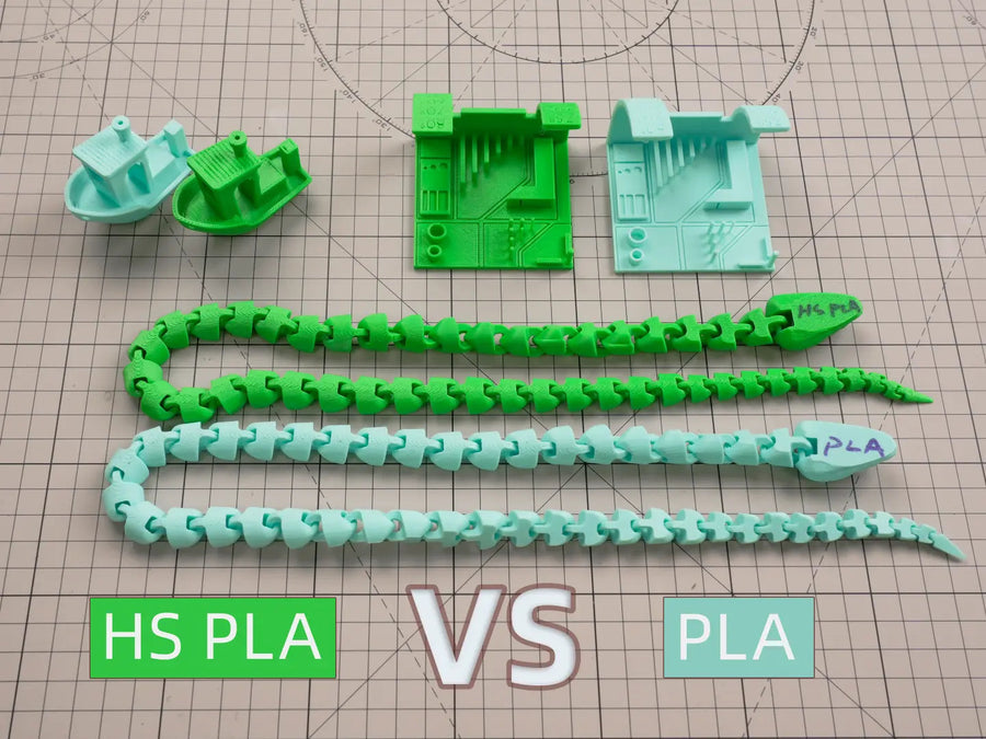 Why High-speed Filaments? HS PLA vs PLA - Flashforge