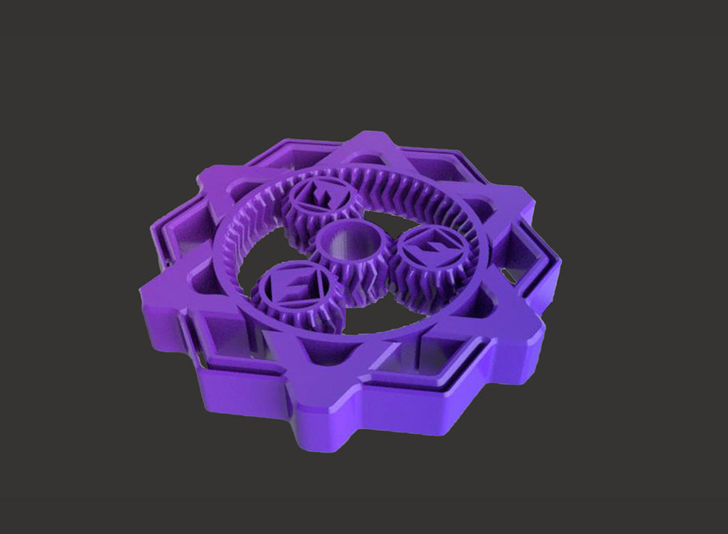 Flashforge Planetary Gear Fidget Spinner