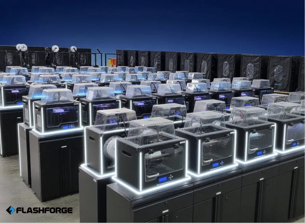 Flashforge Anchor One of America's Largest 3D Print Farms